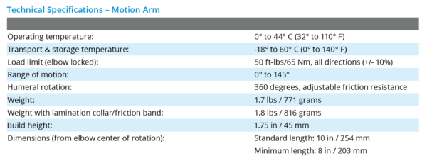 MYO Motion Arm - Fillauer | Innovative Orthotic and Prosthetic Products